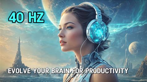 Gamma Hz Binaural Beats Brain Music For Productivity Youtube