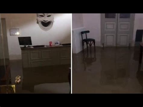 Il Teatro Rossini Di Lugo Invaso Dallacqua Dopo Lalluvione YouTube