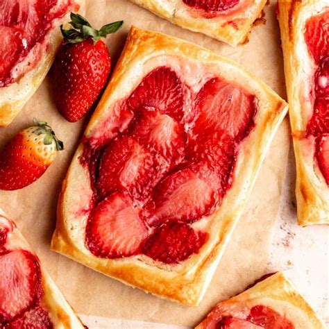 BEST Cream Cheese Strawberry Danish Rich And Delish