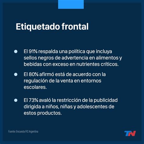 Ley de etiquetado frontal cuáles son los principales puntos de la ley