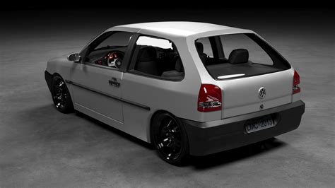 Volkswagen Gol G2 3D Model CGTrader