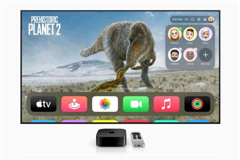 TvOS 17 Brings FaceTime To Apple TV 4K New Control Center Siri Remote