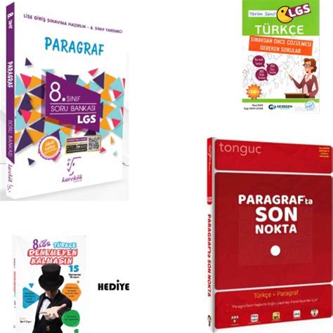 8 Sınıf Lgs Karekök Paragraf Tonguç Paragrafta Son Kitabı