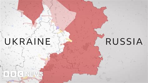 Ukraine War In Maps Tracking The Russian Invasion Bbc News