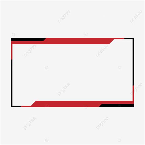 Live Streaming Clipart Hd PNG Twitch Live Streaming Overlay Red