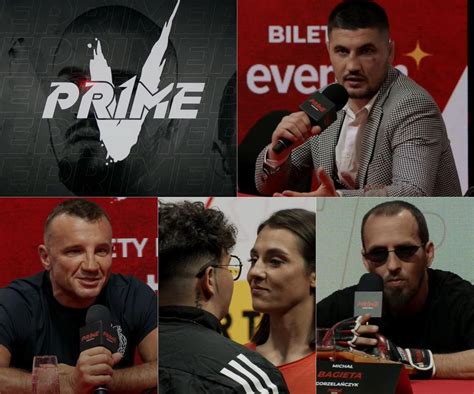 Prime MMA 5 KARTA WALK WALKI ZAWODNICY Kto Walczy Na Prime MMA 1