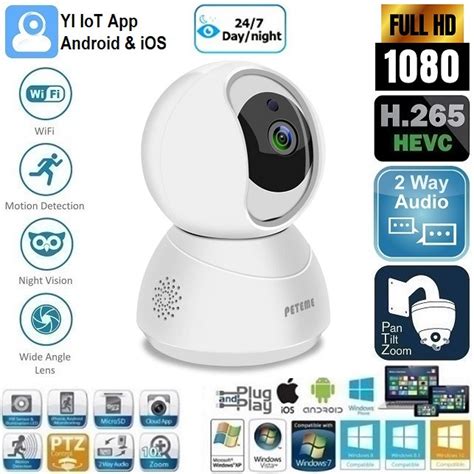 SOLD Newest Version 1080P Full HD YI IoT WiFi IP Camera Wireless