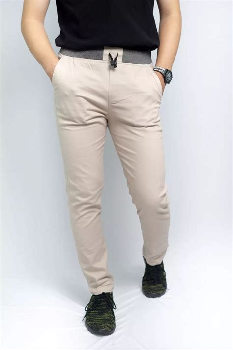 Jual Andros Andros Celana Chino Rib Panjang Pria Series Cream