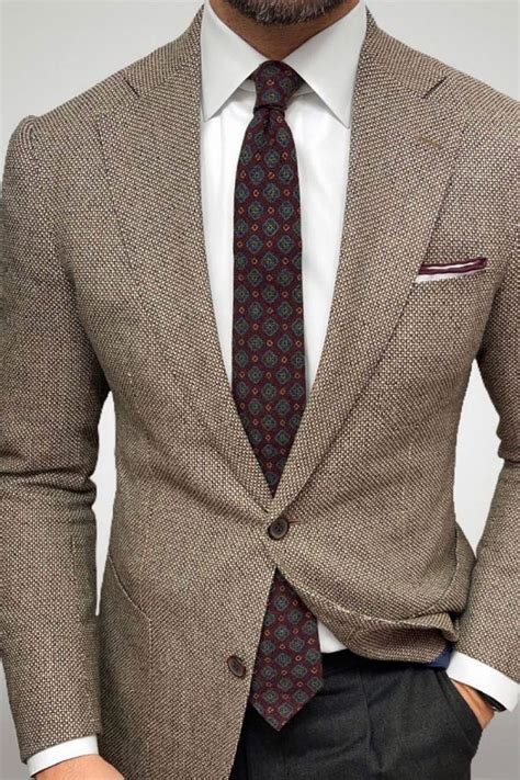Tan Suit Combination Dapper Gentlemen Style Giorgenti Custom Suits