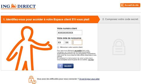 ING Espace Client comment me connecter à mon compte