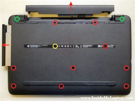 Full Disassembly Of Hp Notebook Pc Inside My Laptop