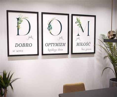 Obrazy Do Salonu Kuchni Dom Napisy R Ne Kolory