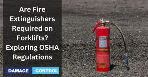 Osha Fire Extinguisher Types