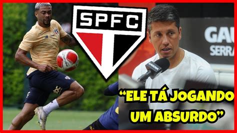 WELLINGTON RATO DESTRÓI E SÃO PAULO VENCE SÃO BERNARDO EM JOGO TREINO