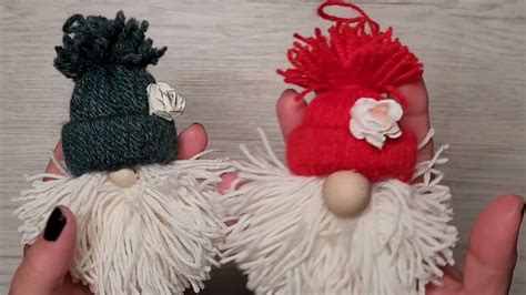 207 Création d un gnome en laine Noël dans 3 mois YouTube