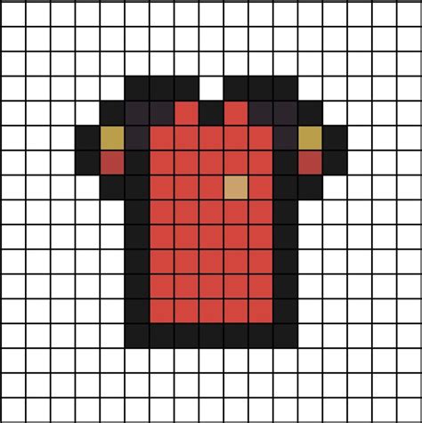 A Pixel Art Template Of The 2022 To 23 Belgium National Football Team