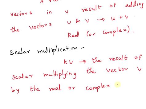 solved determine whether each set equipped with the given operations is vector space for those