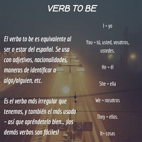 Frases Con Verbo To Be