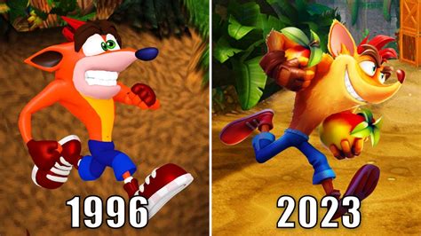 Evolution Of Crash Bandicoot Games Youtube