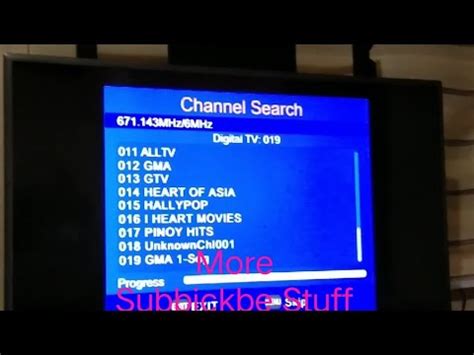 Rescanning The Channels In The Gma Affordabox Youtube
