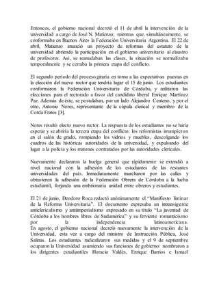Las Reforma De Cordoba PDF