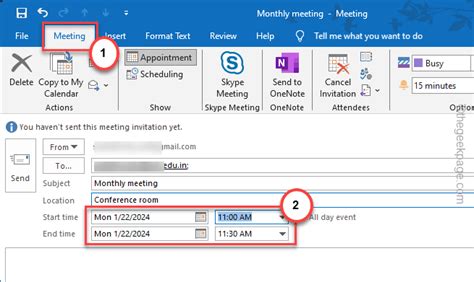 How To Create A Recurring Meeting In Ms Outlook