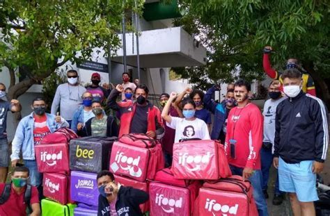 Entregadores de aplicativos de Teresina realizam paralisação Pensar Piauí