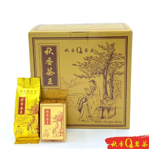 秋香茶王小金盒 Qiu Xiang Tea King Golden Box 40 packs x 14g 乌龙茶 Oolong