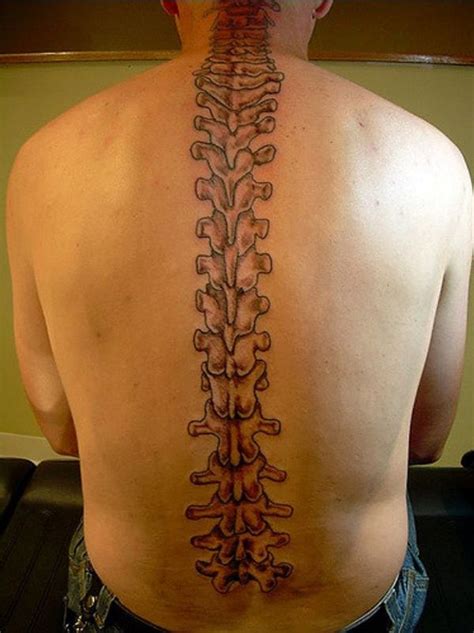 Men Spine Tattoos Spine Tattoo For Men Spine Tattoos Back Tattoo