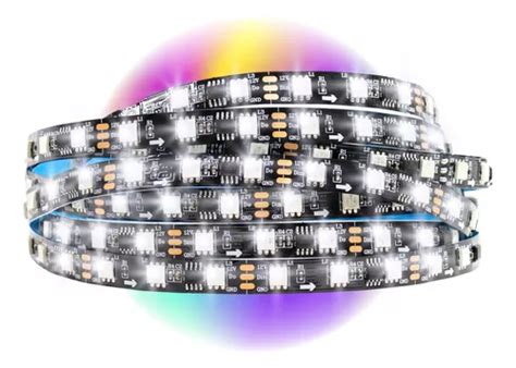 Fita Led Ws2811 Endereçável 5m 300 Leds 12v Preta Ip20 Frete grátis