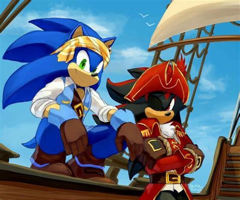 Imagenes Y Comics De Sonadow Finalizada Piratas Shadow The