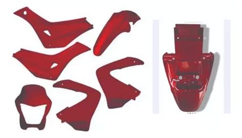 Kit Carenagem Adesivo Nx Falcon Vermelho Parcelamento Sem