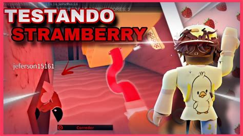 TESTANDO A STRAWBERRY BASKET PARTIDAS INTENSAS ROBLOX FLEE THE