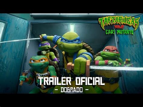 Tartarugas Ninja Caos Mutante Trailer Oficial Dobrado Filme 2023