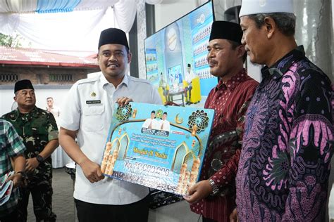 Wali Kota Medan Bobby Nasution Mengajak Umat Muslim Dalam Safari