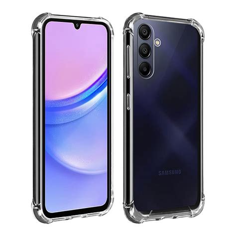 Akashi Coque TPU Angles Renforcés transparent Samsung Galaxy A15