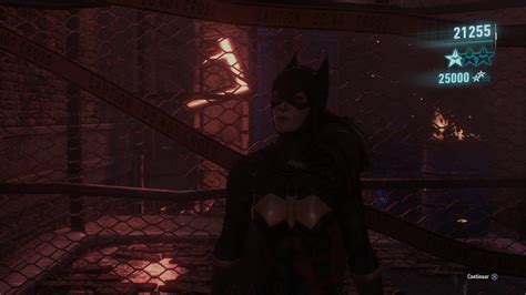 Batman Arkham Knight 156 Desafíos RA Callejón del Crimen Batgirl