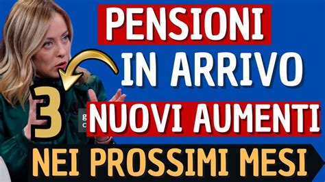 AUMENTI PENSIONI 2024 L ATTESA E QUASI FINITA IN ARRIVO A BREVE 3