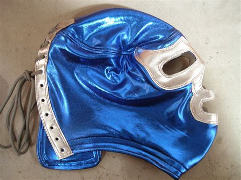 Máscara Profesional de BLUE DEMON Fabricada por El Dorado Xtreme