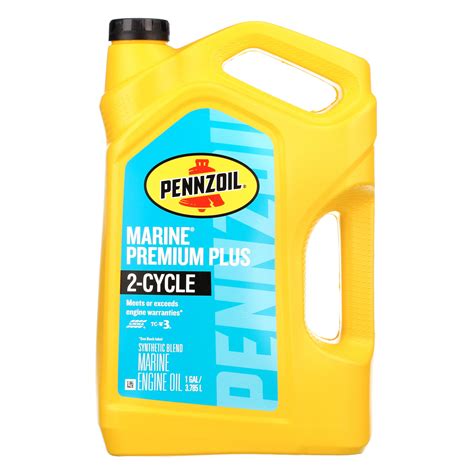 Pennzoil Marine Premium Plus 2 Cycle Synthetic Blend Motor Oil 1
