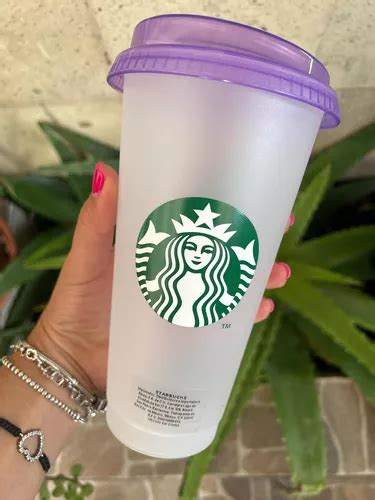Vaso Reusable Starbucks Morado Cuotas Sin Inter S
