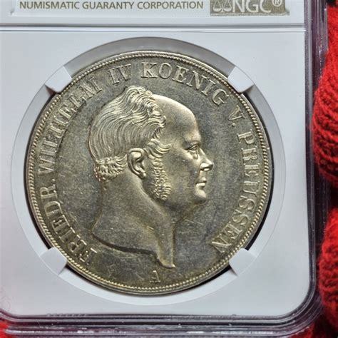 Germany Brandenburg Preußen Prussia 2 Taler 1855A Vereins Doppeltaler