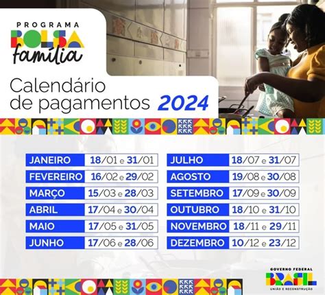 Calend Rio De Pagamento Do Bolsa Fam Lia Em Divulgado Pelo
