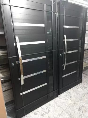 Porta Preta Lambril Pivotante 210x120 C Puxador L 30 Parcelamento