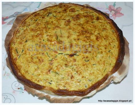 A Casa Da Gigis Quiche De Atum Curgete E Delicias Do Mar Receita Yammi