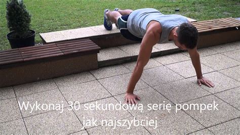 Szybkie pompki Wyzwanie 1 Fiteria pl Bądź w formie trening