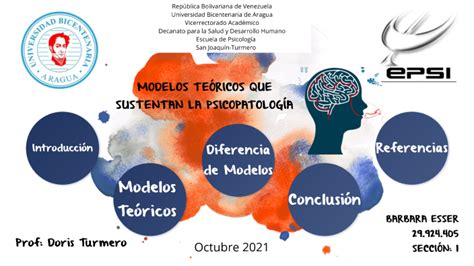 Modelos Teóricos que sustentan la psicopatología by Bárbara Esser on Prezi