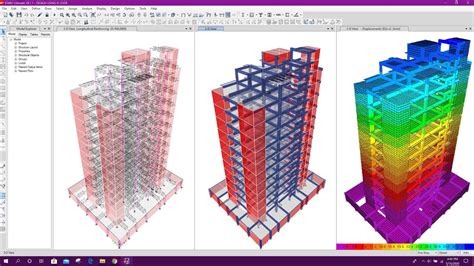 multi storied building design in etabs v18 is 456 2000 part 2 youtube
