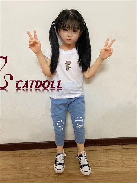 Catdoll 108cm Q Hard Silicone Head Tpe Body Catdoll