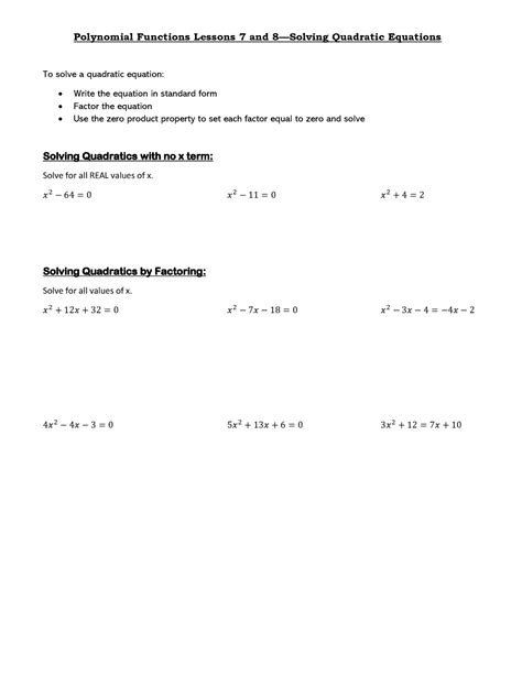 kami export polynomial functions notes lessons 7 8 polynomial functions lessons 7 and 8
